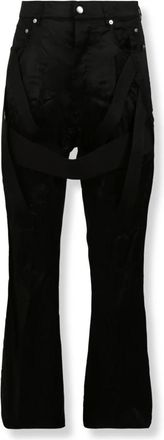 Rick Owens Homme, Jeans, Noir, Taille: W32 Temple Megastrapped Bolans