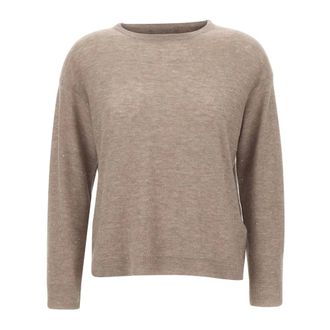 Fabiana Filippi Femme, Pulls, Beige, Taille: 42 FR Pull &agrave; Sequins