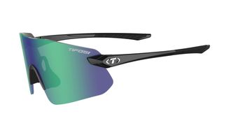 Tifosi Vogel Sl Sonnenbrille (Gloss Black, Smoke Green Mirror)