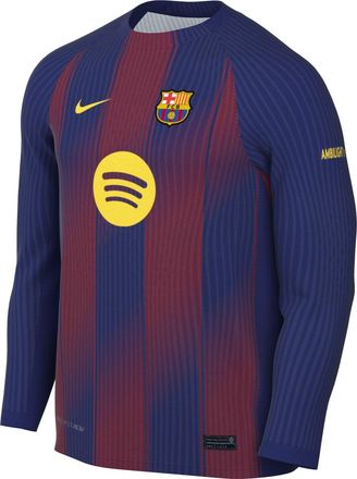 Nike Fc Barcelona 2025/26 Stadium Home Replika-Longsleeve-Fu&szlig;balltrikot Mit Nike Dri-Fit-Technologie F&uuml;r Herren, Deep Royal Blue/Midwest Gold, HJ4611-456, 