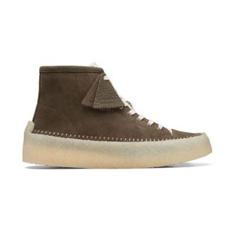 Clarks Homme, Chaussures, Vert, Taille: 42 EU Originals Caravan Mid Army Chaussures