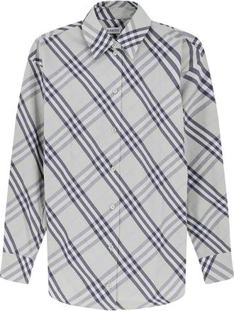 Burberry Femme, Blouses et Chemises, Multicolore, Taille: 32 FR Emma Cotton Shirt