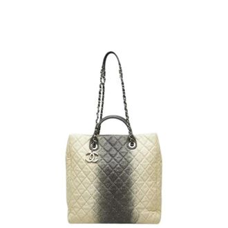 Chanel Pre-owned Caviar Skin Medium Tote Bag - - Pre-owned - Damen - Beige - ONE SIZE