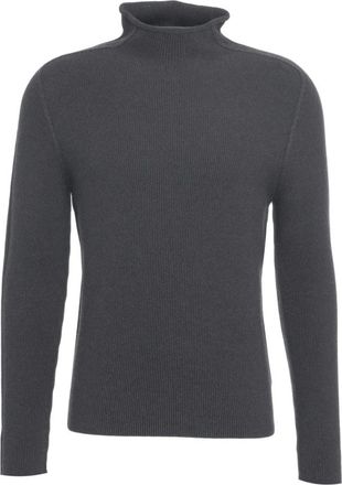 Hannes Roether Homme, Pulls, Gris, Taille: L Pull à Col Haut Grigio Aw25