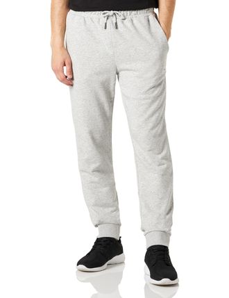 Fila Herren SALIANO Freizeithose, Light Grey Melange, 2XL