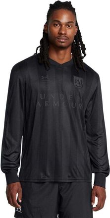 Under Armour Terrace T-Shirt f&uuml;r Herren, Lang&auml;rmlig (Schwarz)
