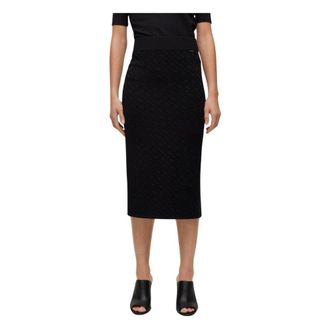 HUGO BOSS Damen, R&ouml;cke, Schwarzk, SGr&ouml;&szlig;e