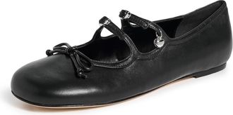Marc Jacobs Damen The Kiki Ballerina, Black, 40 EU