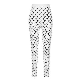 Marine Serre Moon Printed Jersey Leggings - - Trousers - Damen - Mehrfarbig - S
