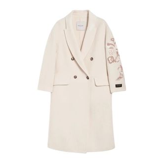 Ermanno Scervino Manteau crois&eacute; - Femme - Manteaux - Beige - Taille: 36 FR