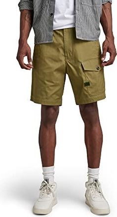 G-Star G-Star Homme Short Sport Trainer, Vert (smoke olive D21039-D384-B212), 29