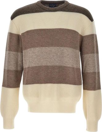 Paul & Shark Pull en laine &agrave; col rond - Homme - Pulls - Multicolore - Taille: 2XL