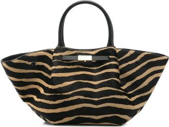 DeMellier Midi New York Zebra-effect Tote Bag