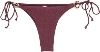Bond-Eye Femme, Maillots de bain, Rouge, Taille: ONE Size Vista Lurex Bikini Bottoms