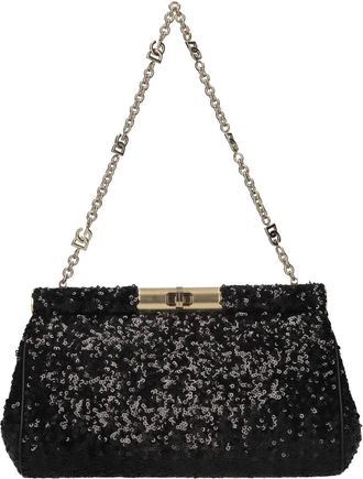 Dolce & Gabbana Femme, Sacs, Noir, Taille: ONE Size Sac Marlene