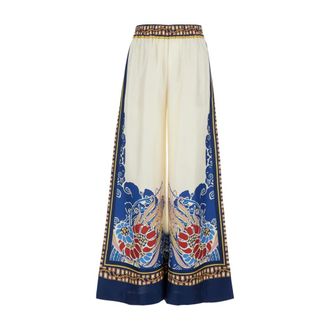 La DoubleJ Femme, Pantalons, Multicolore, Taille: 38 FR Pantalon Palazzo