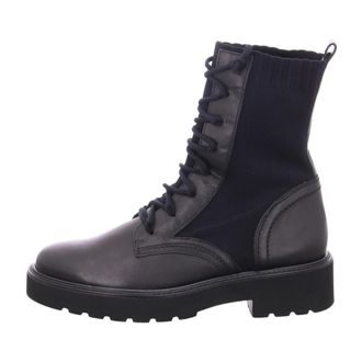 Paul Green 9928-009 Schn&uuml;rstiefel - - Shoes - Damen - Schwarzk - 40 1/2 EU