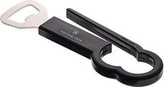 Victorinox by Swiss Army Décapsuleur Universel, Ustensile de Cuisine Pratique, Acier, Noir