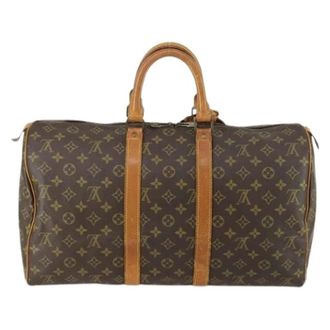 Louis Vuitton unisex, Pre-owned, Brun, Taille: ONE Size Sac Week-end Pre-owned