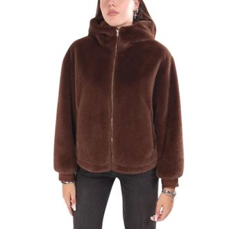 Marella Femme, Vestes, Brun, Taille: 38 FR Marella - Vestes > Faux Fur & Shearling Vestes