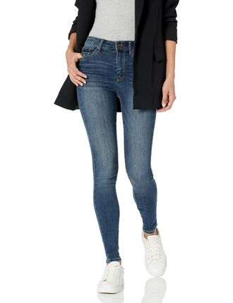 Jessica Simpson Damen Adored Curvy High Rise Skinny Jeans, Blau, 28