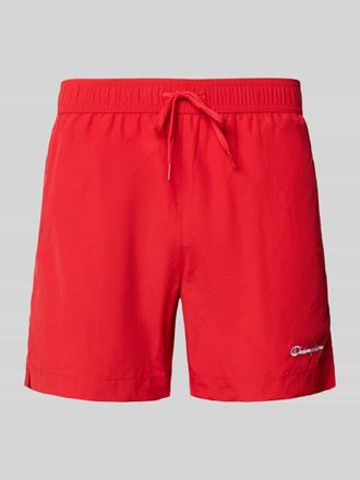 Champion Badehose mit elastischem Bund und Label-Stitching