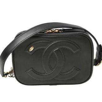 Chanel Pre-owned Cuir sacs-chanel - Femme - Pre-owned - Noir - Taille: ONE Size