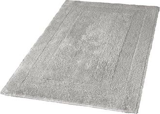 Kleine Wolke Badteppich Arizona, 80 x 140 cm, Grau(Silbergrau)
