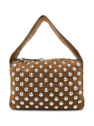 Khaite sac porté épaule Elena - Marron