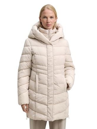 Tom Tailor Veste pour Femme, 1047530, 27609, Beige Froid, Taille XXL, 27609 - Cold Beige, XXL