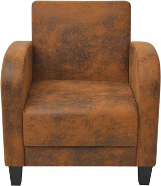 tidyard Sessel Relaxsessel Liegesessel Fernsehsessel TV Sessel Wohnzimmersessel Polstersessel Loungesessel Clubsessel Cocktailsessel Bürosessel Braun Wildlede