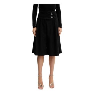 Versace Jeans Couture Shorts mit Schnallen-Detail - - Shorts - Damen - Schwarzk - XL