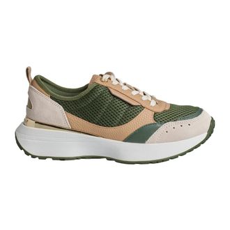 Michael Kors Femme, Chaussures, Multicolore, Taille: 38 1/2 EU Baskets Flynn en maille avec détails métalliques