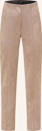 Betty Barclay Hose In Lederoptik grau