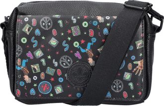 Rieker Damen H1455 Umhängetasche, Schwarz