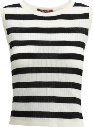 Max Mara Femme, Tops, Noir, Taille: 40 FR Valeria Top