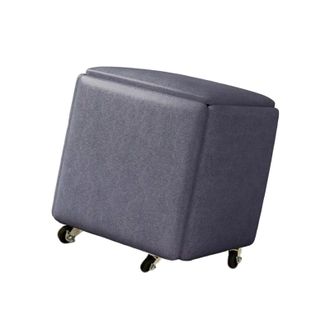 Generic 5-in-1-Stapelhocker-Set, platzsparender stapelbarer Hocker, leicht for Wohnzimmer, Schlafzimmer, Spielzimmer, Garten, B&uuml;ro, Balkon(Color 2,45x45cm)