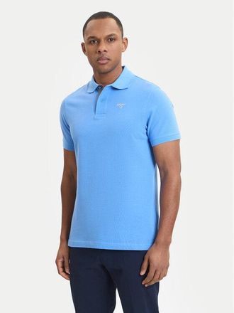 Barbour Poloshirt Tartan MML0012BL95 Blau Tailored Fit