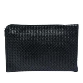 Bottega Veneta Pre-owned Gewebte Leder Clutch - - Pre-owned - Damen - Schwarzk - ONE SIZE