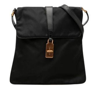 Prada Pre-owned Nylon Crossbody Bag - - Pre-owned - Damen - Schwarzk - ONE SIZE