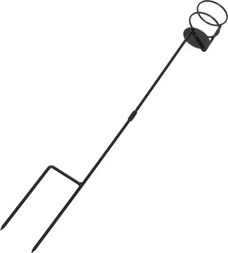 NUOBESTY Flaschenhalter aus Eisen f&uuml;r Picknicks und Grillabende Robuster Getr&auml;nkest&auml;nder f&uuml;r Balkon und Garten Multifunktionales Outdoor Aufbewahrungsregal Wie