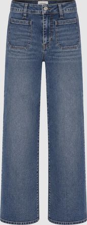 Frame Denim Jean Le Slim Palazzo Modernist Pocket Ether