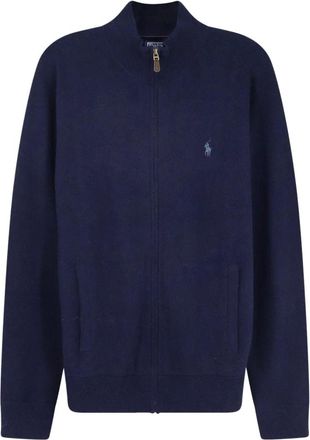 Polo Ralph Lauren Homme, Pulls, Bleu, Taille: S Cardigans