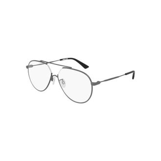 Alexander McQueen Optische Brille - - Accessories - Herren - Grau - 59 MM