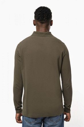 Kariban Langarm-Poloshirt Herren Langarm Poloshirt