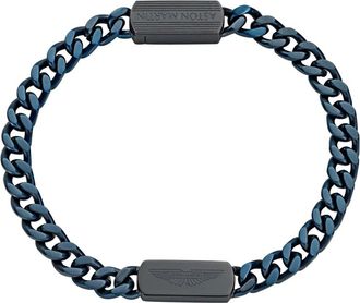 Aston Martin Homme, Accessoires, Bleu, Taille: ONE Size AML Icon Bracelet
