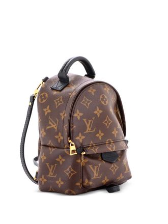 Louis Vuitton Palm Springs Monogram Canvas Mini backpack - Marron