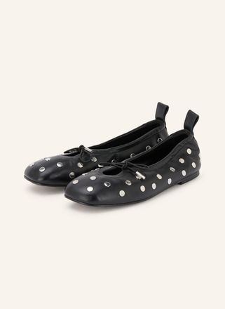 Alohas Alohas Ballerinas Rosalind Mit Nieten schwarz
