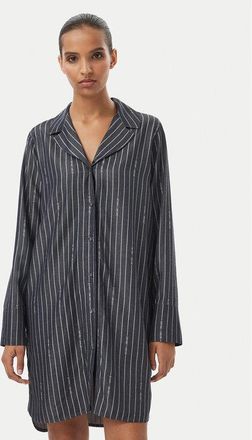 Emporio Armani Nachthemd EW004635 AF25596 FB470 Dunkelblau Relaxed Fit