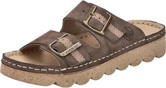 Rieker Femme V8751 Mules, Marron, 36 EU